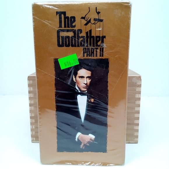 Paramount | Media | The Godfather Part 2 Double Vhs Tapes Factory ...